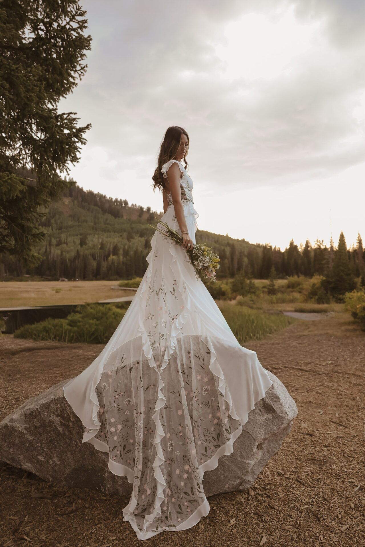 Flowy Wedding Dresses| California-Made Ethereal Bridal Gowns
